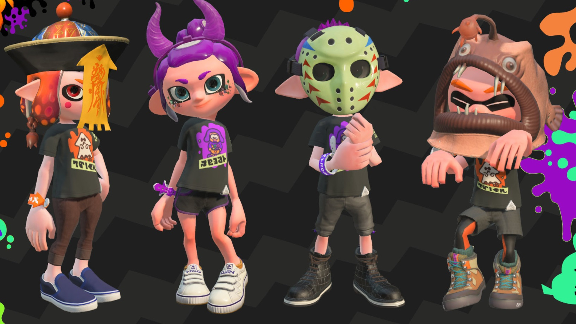 Trick or Treat avec l'événement Splatoween de Splatoon 2