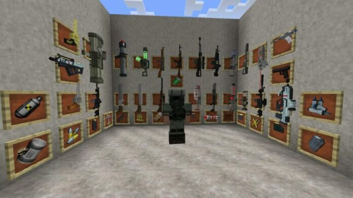 Meilleurs mods d'armes et d'armes à feu Minecraft