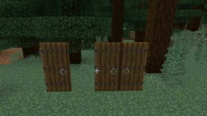 Comment faire une porte dans Minecraft