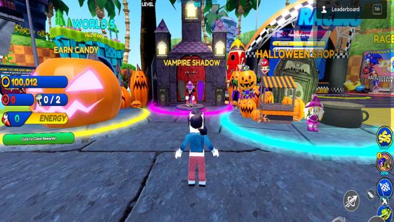 Comment débloquer Vampire Shadow dans Sonic Speed Simulator – Roblox