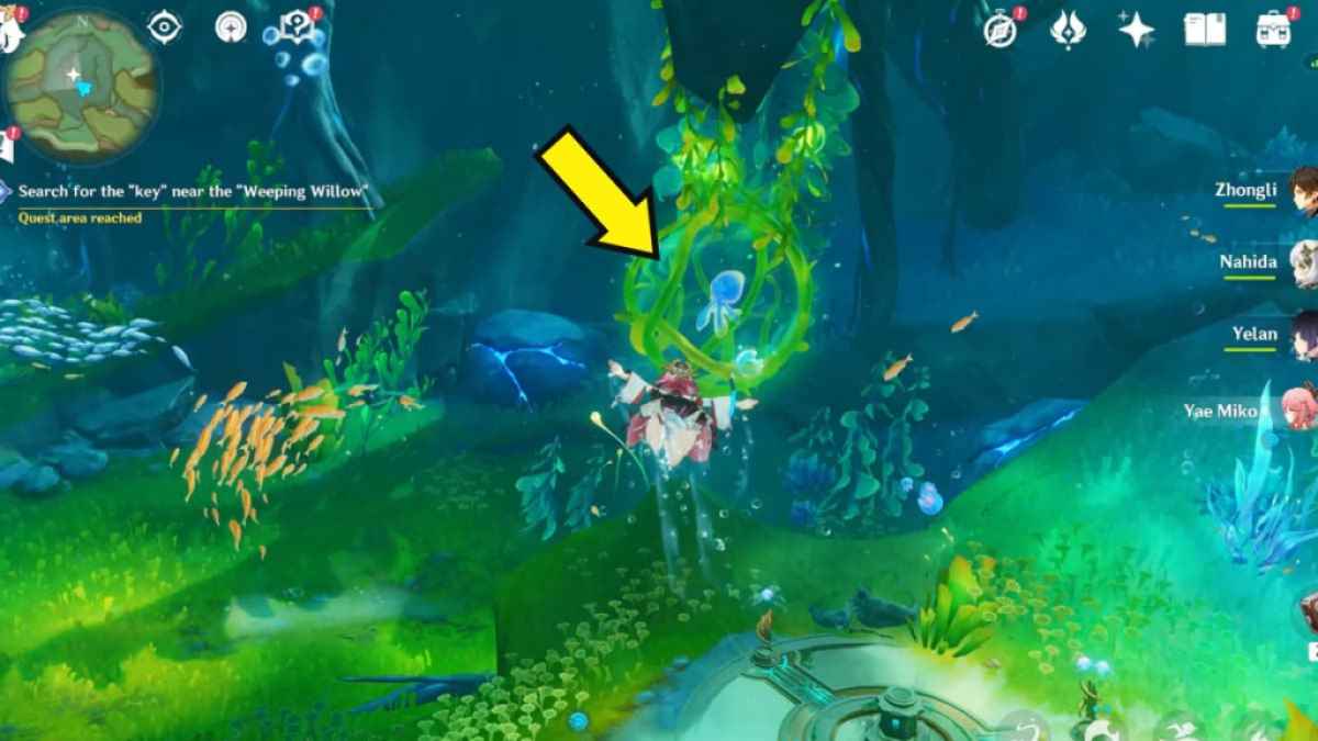 Genshin Impact Wilting Weeping Willow World Quest Guide – La fée ...