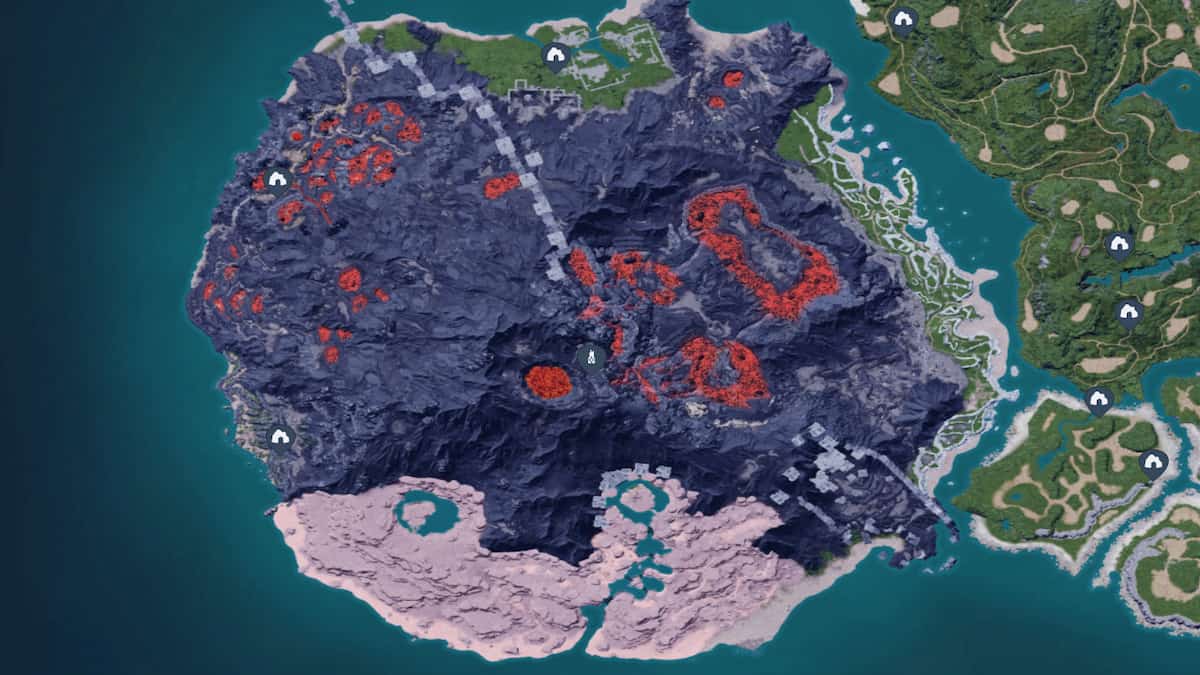 Carte complète de Palworld – Toutes les régions, emplacements et points ...