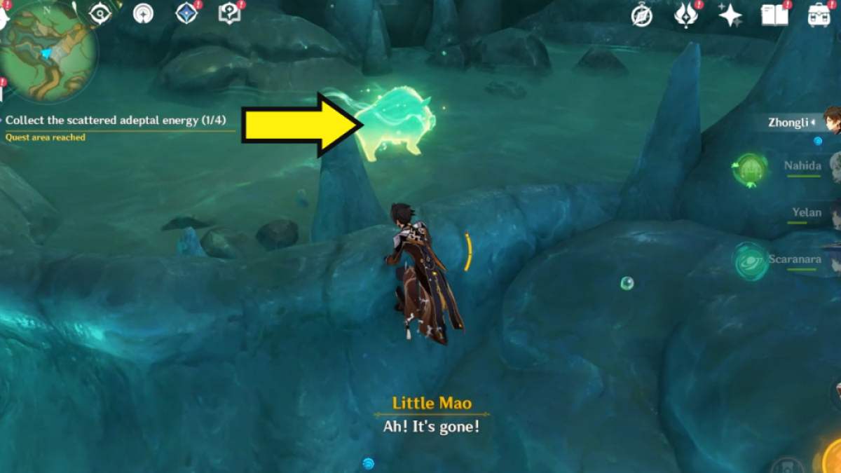 Comment collecter l'énergie adepte dispersée dans Genshin Impact ...
