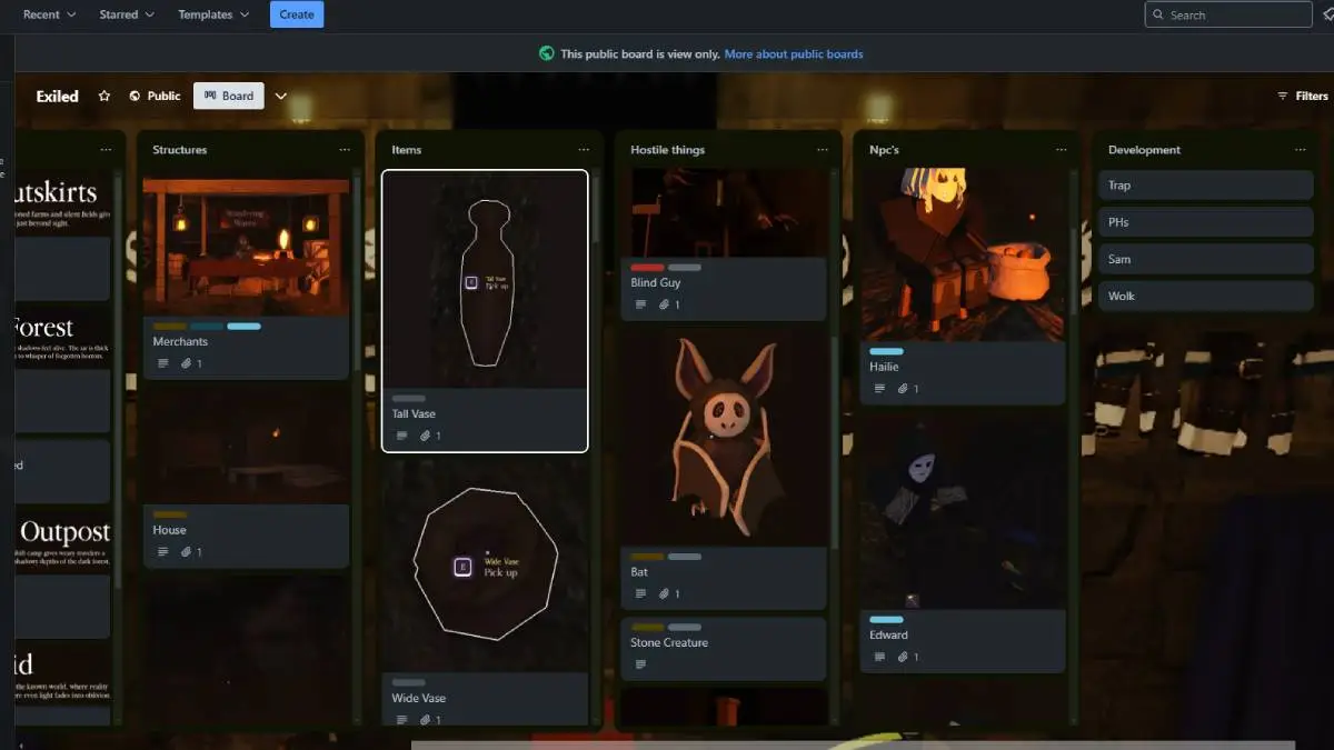 Liens Trello et Discord officiels exilés – Roblox